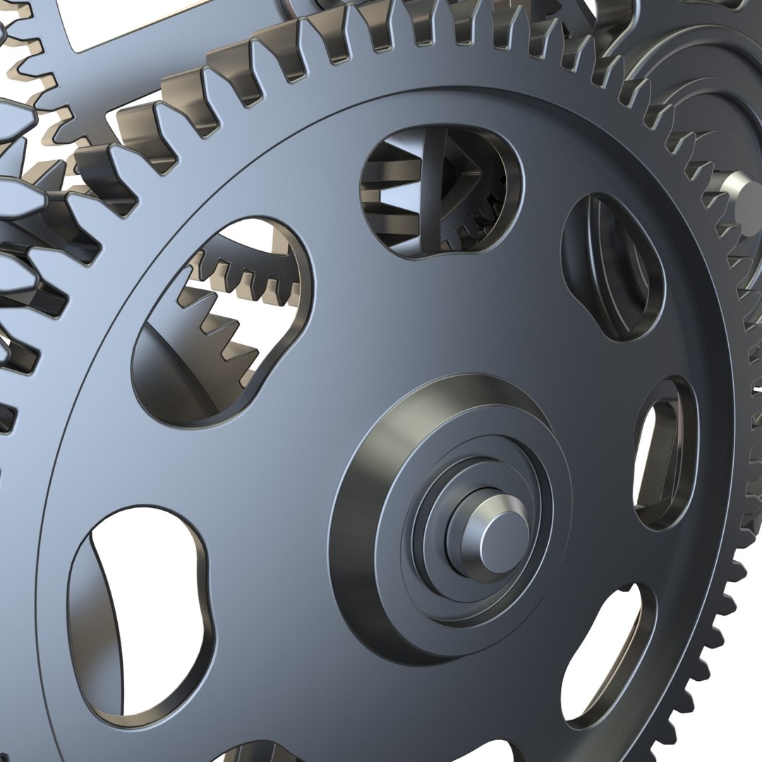 3D model gear mechanism set | 1148361 | TurboSquid