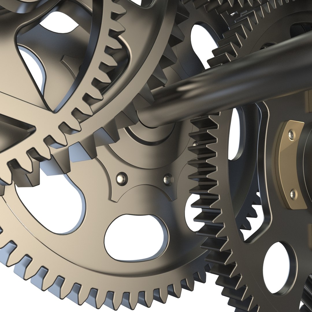 3D model gear mechanism set | 1148361 | TurboSquid