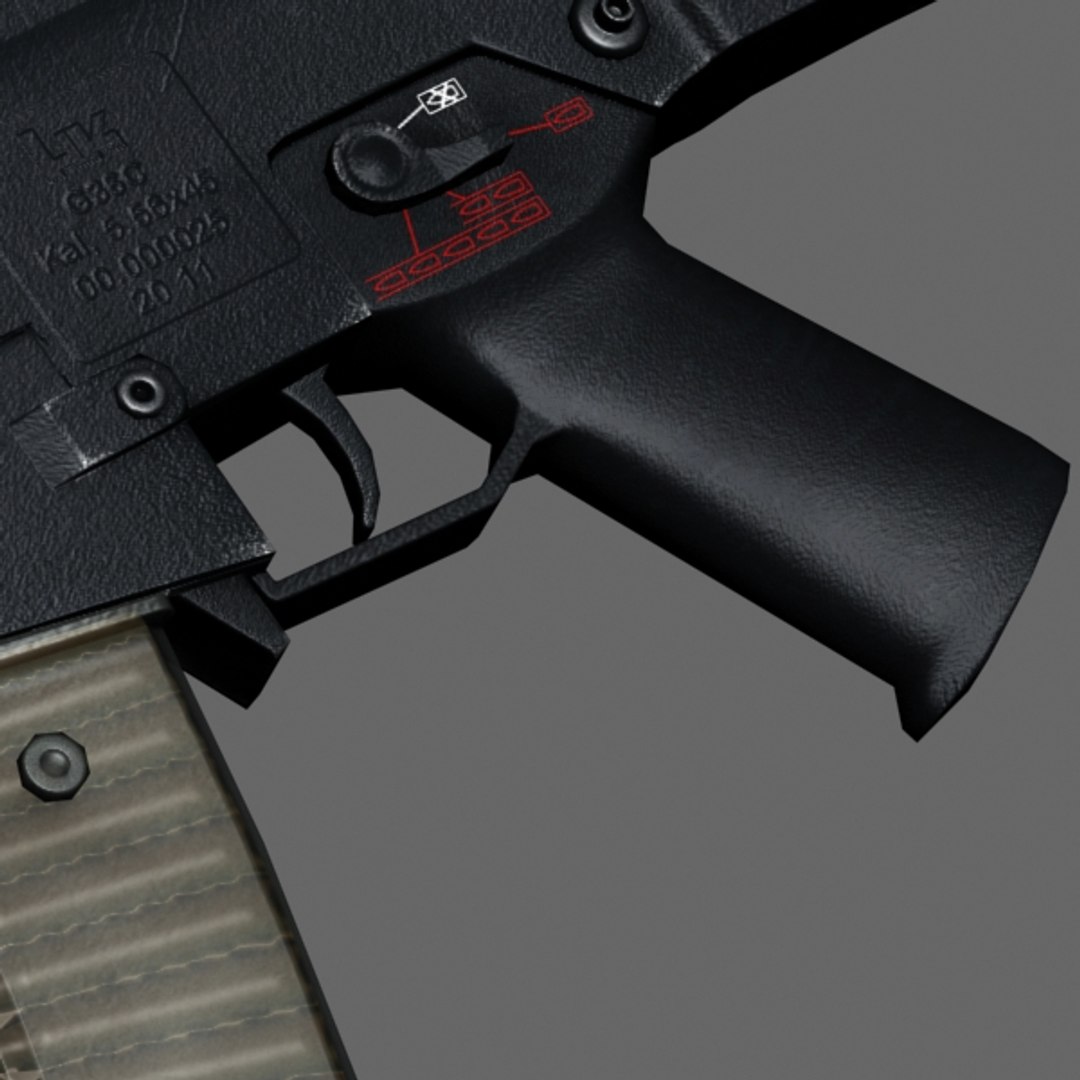 3d g36c games clips model