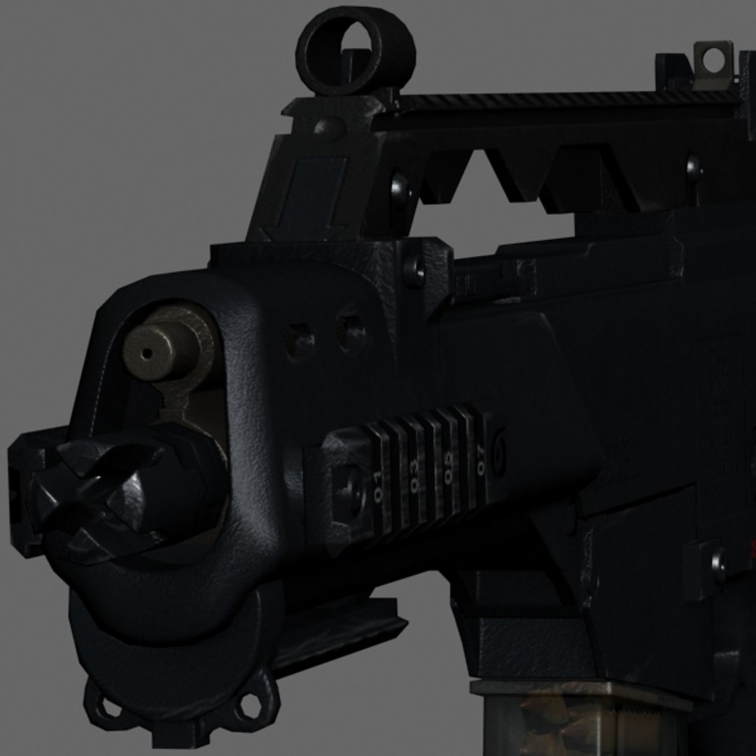 3d g36c games clips model
