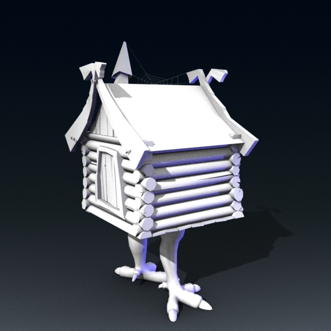 House Chicken Legs 3d Max