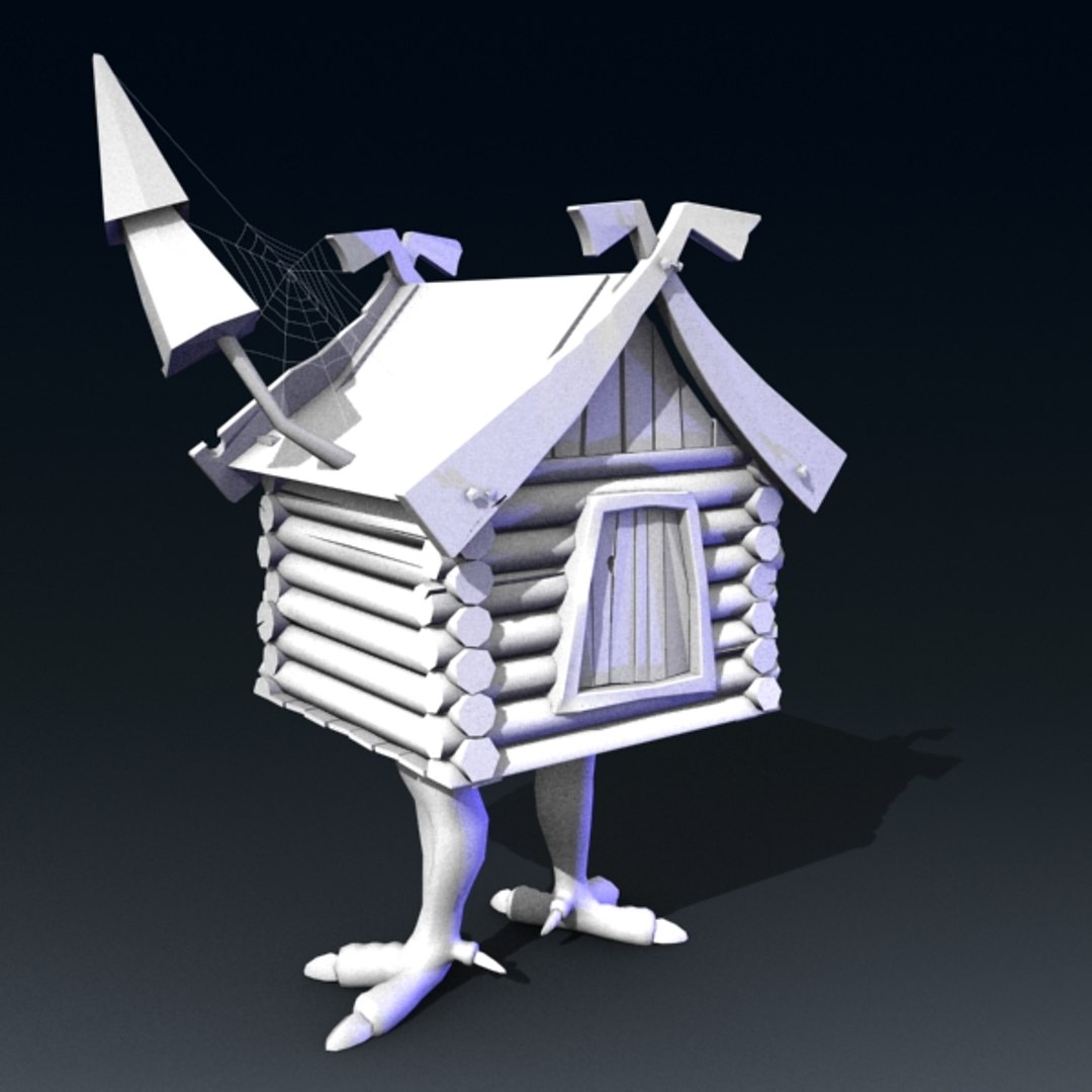 House Chicken Legs 3d Max