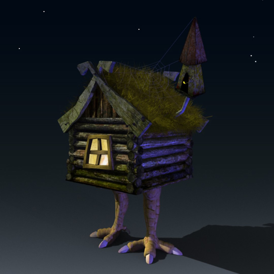 House Chicken Legs 3d Max
