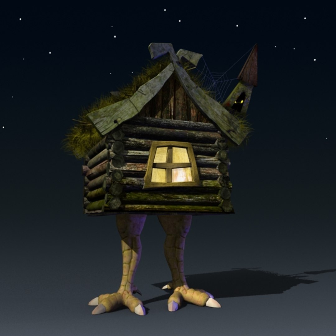 house chicken legs 3d max