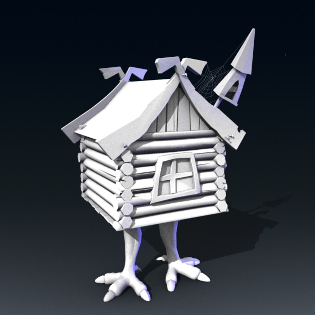 House Chicken Legs 3d Max