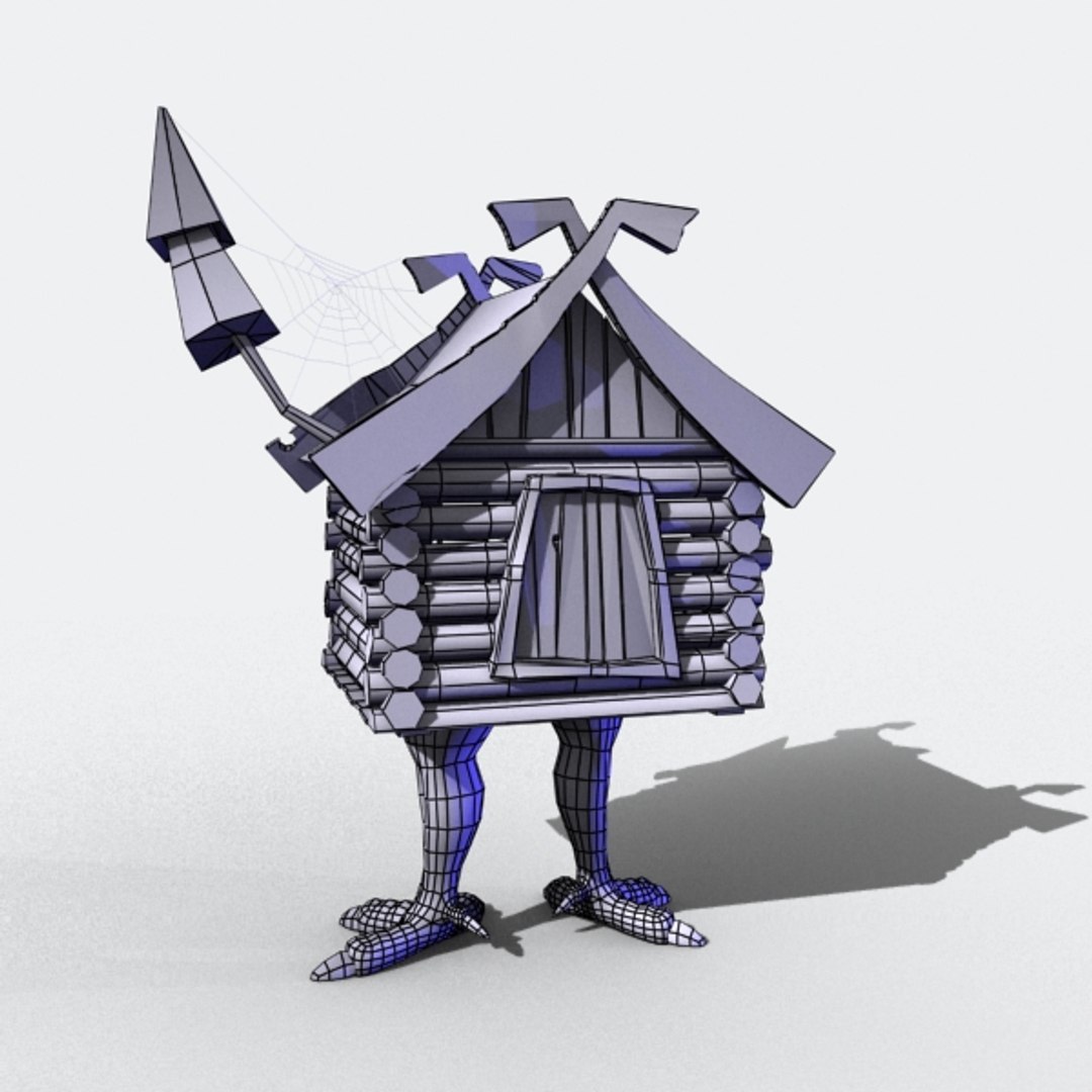 House Chicken Legs 3d Max