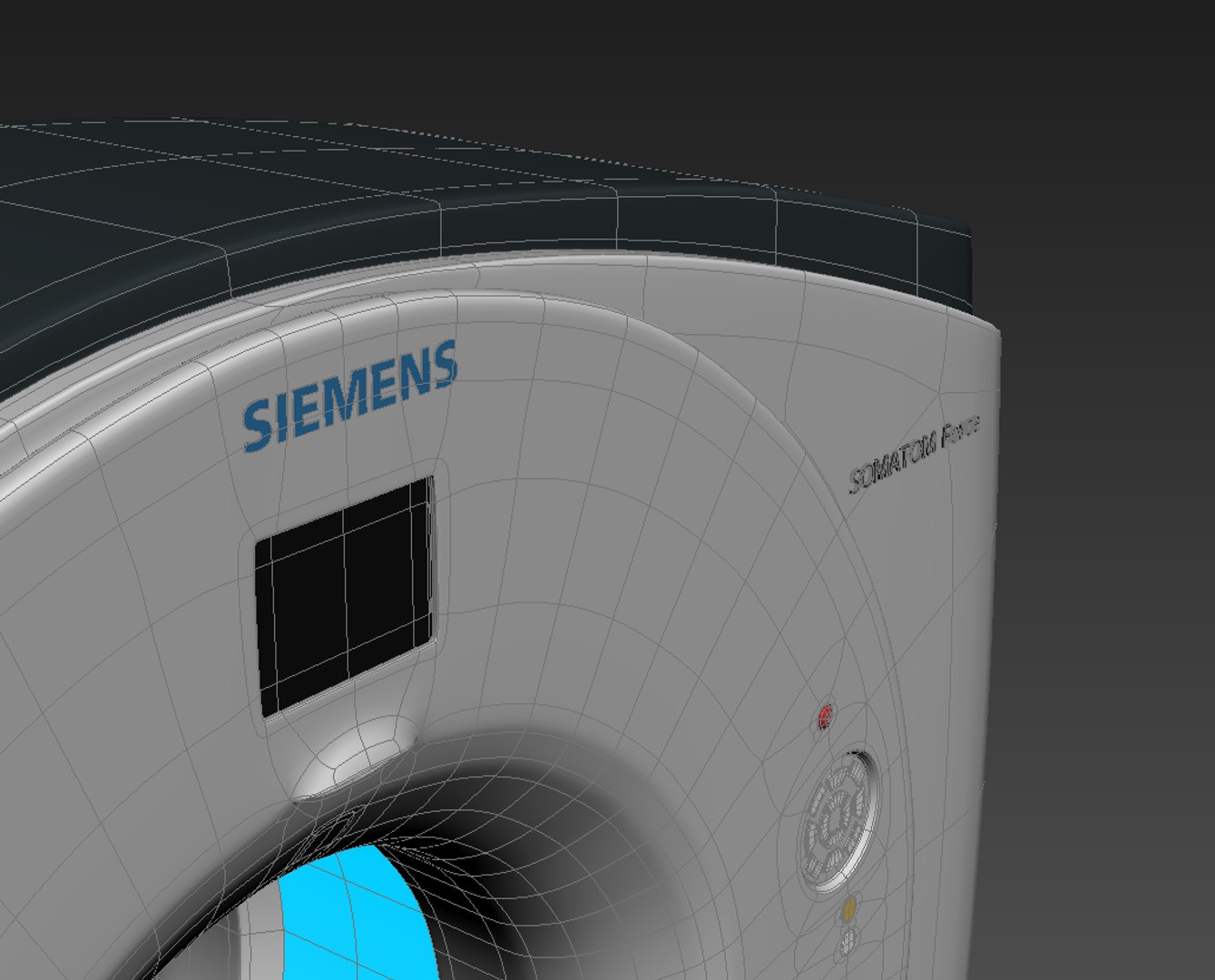 3d Ct Scanner Siemens Somatom Model