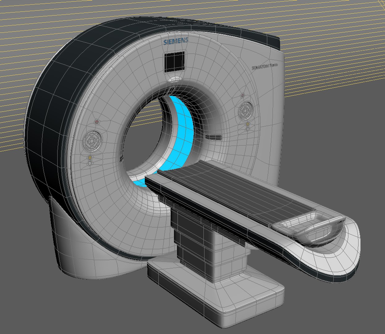3d Ct Scanner Siemens Somatom Model