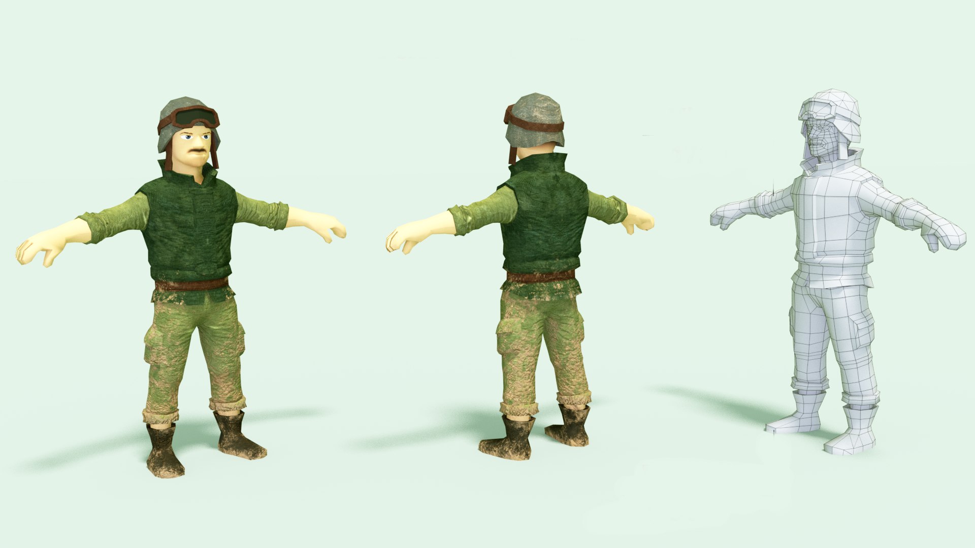 3D soldiers character - TurboSquid 1628686