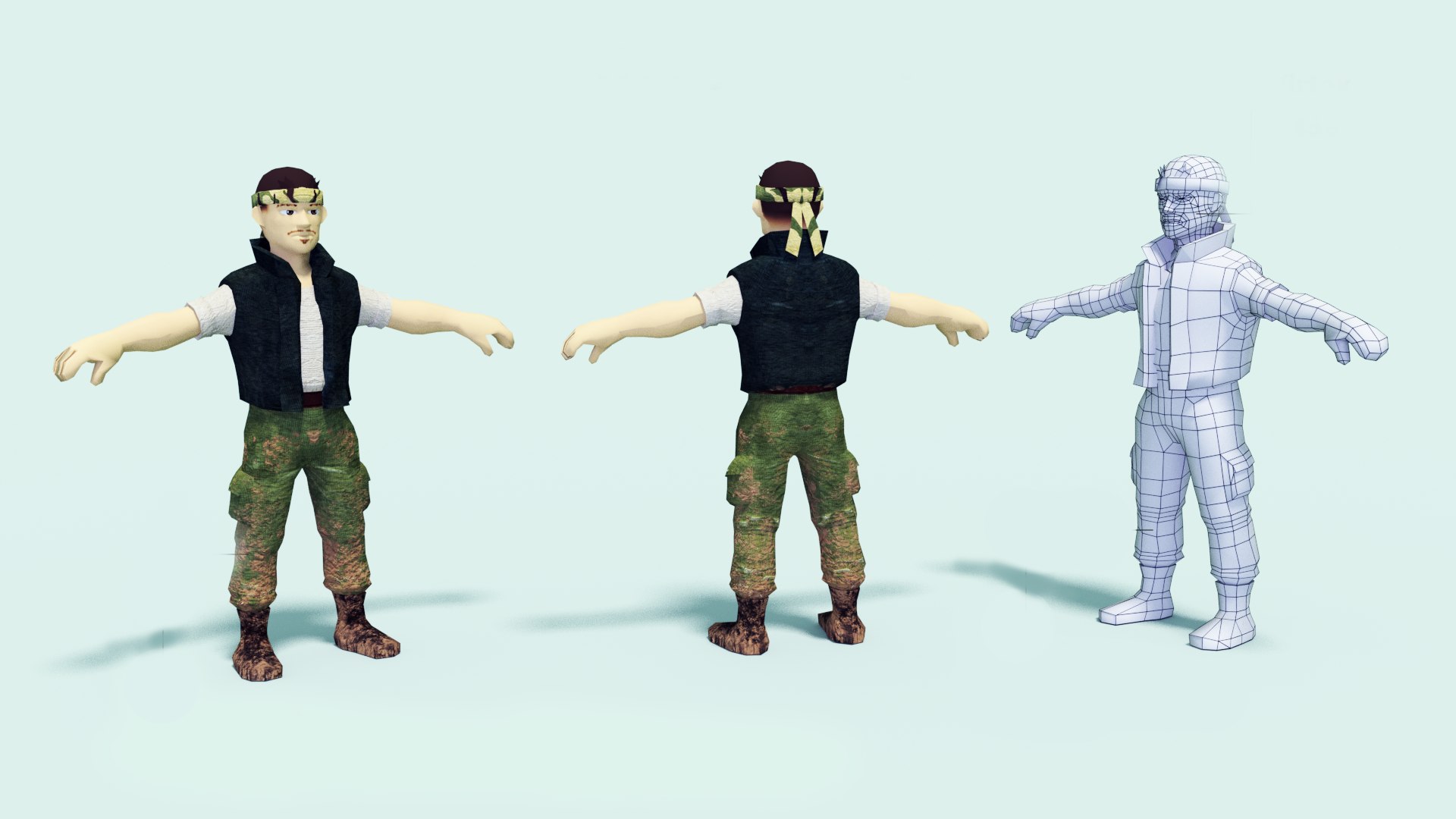 3D soldiers character - TurboSquid 1628686