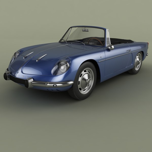 Low Poly Renault Alpine 3D Models for Download | TurboSquid