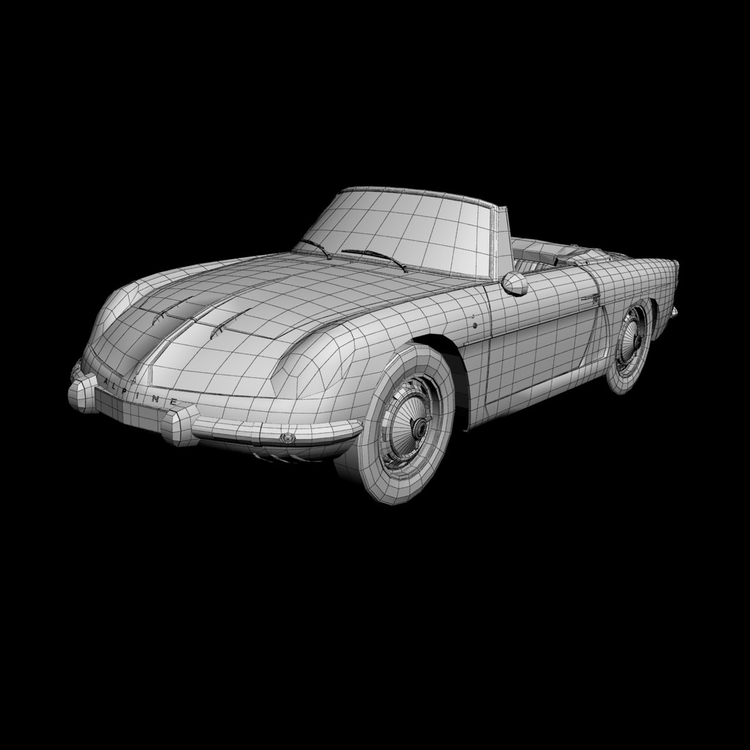 3D Model 1965 Renault Alpine A110 - TurboSquid 1321217