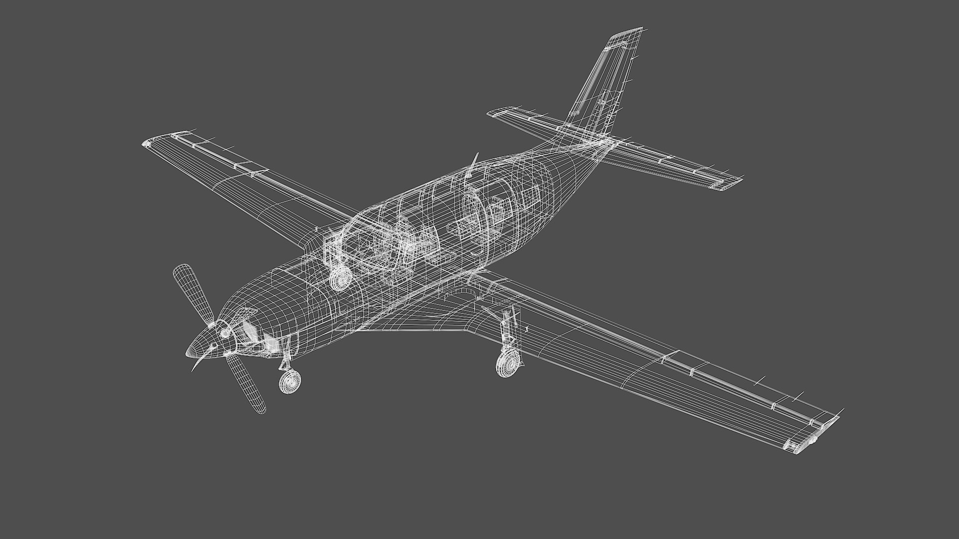 Plane 3d Model Turbosquid 2336318