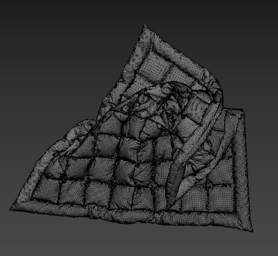 3D Blanket Model - TurboSquid 1930217