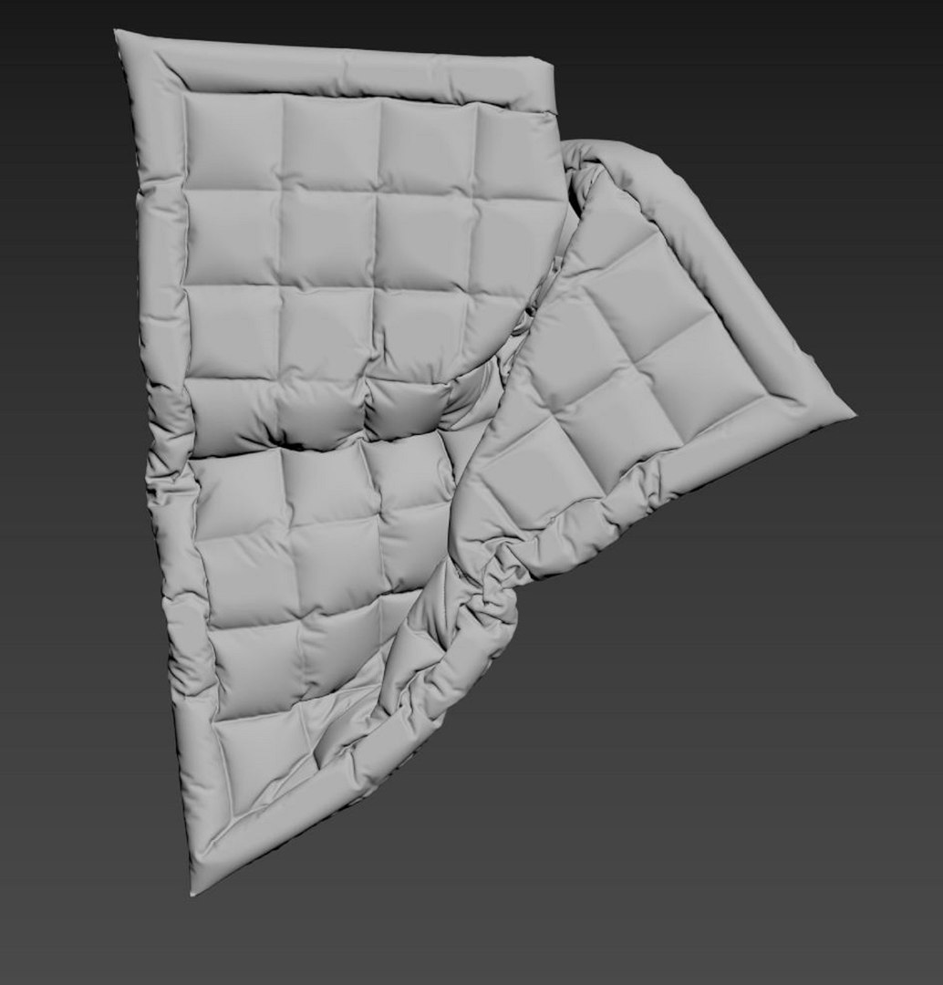 3D Blanket Model - TurboSquid 1930217