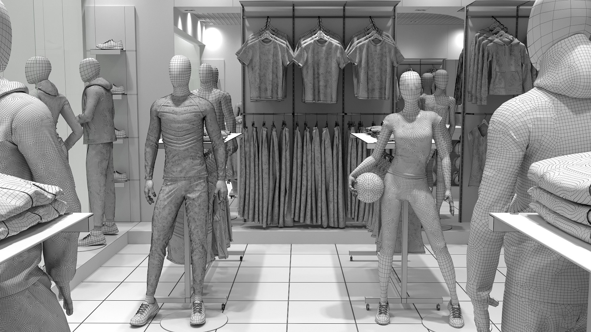 3D Model Sport Store - TurboSquid 1385793