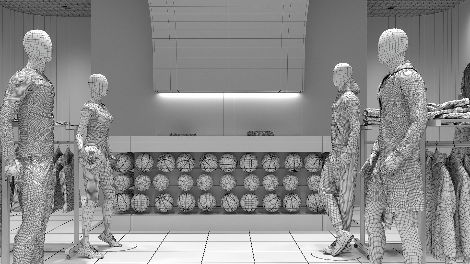 3D model sport store - TurboSquid 1385793