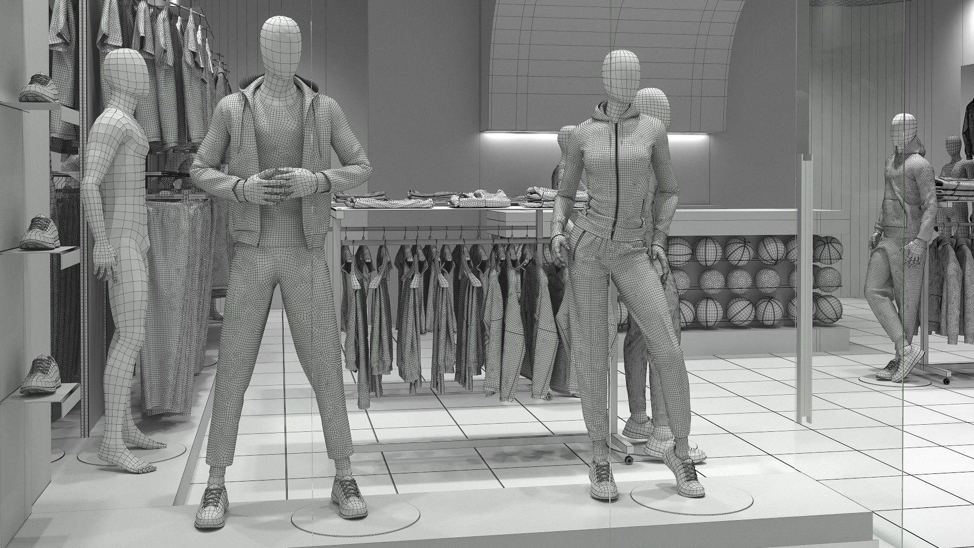 3D model sport store - TurboSquid 1385793