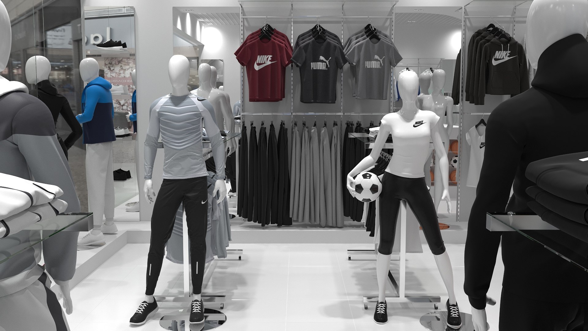 3D Model Sport Store - TurboSquid 1385793