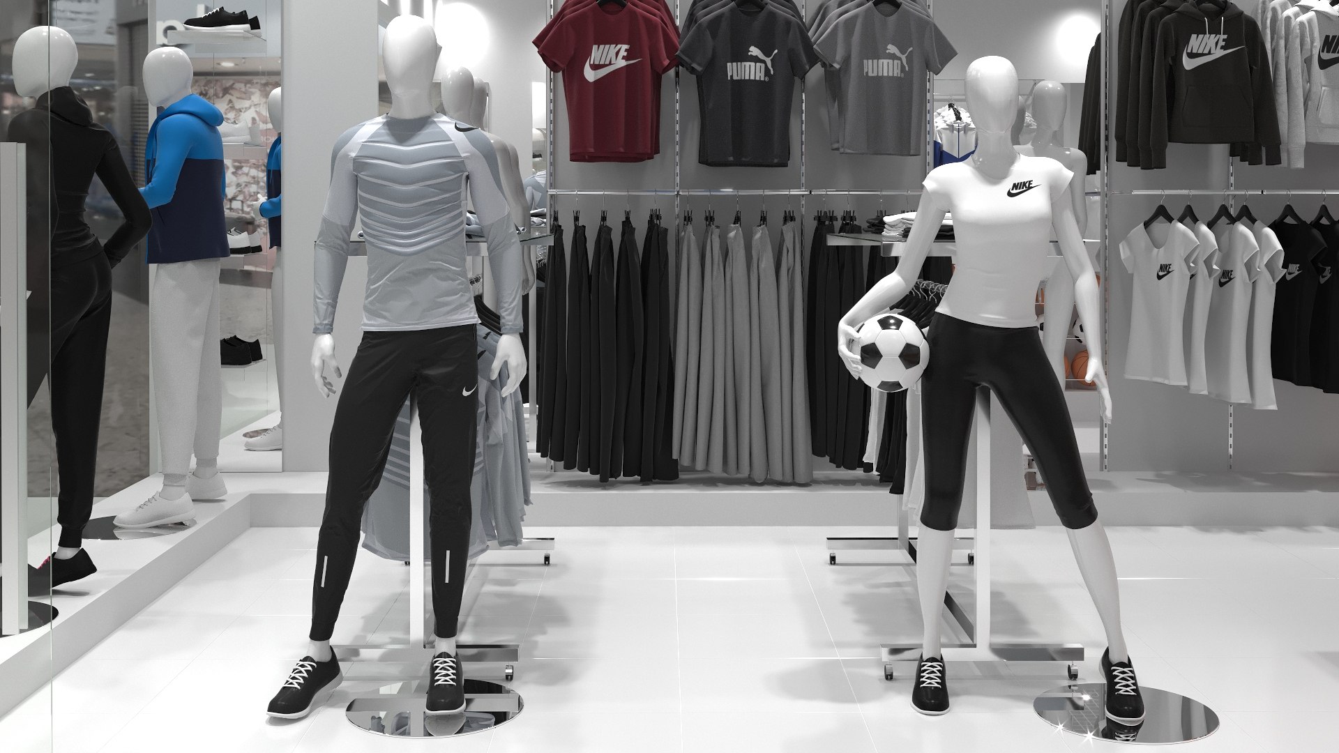3D model sport store - TurboSquid 1385793