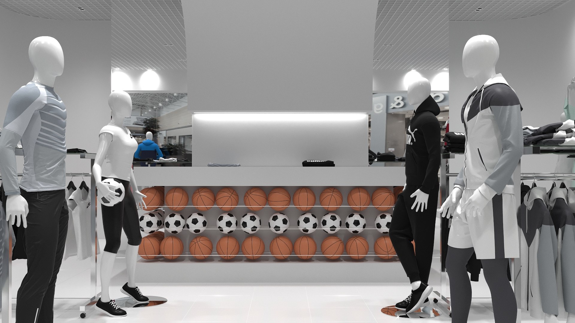 3D model sport store - TurboSquid 1385793