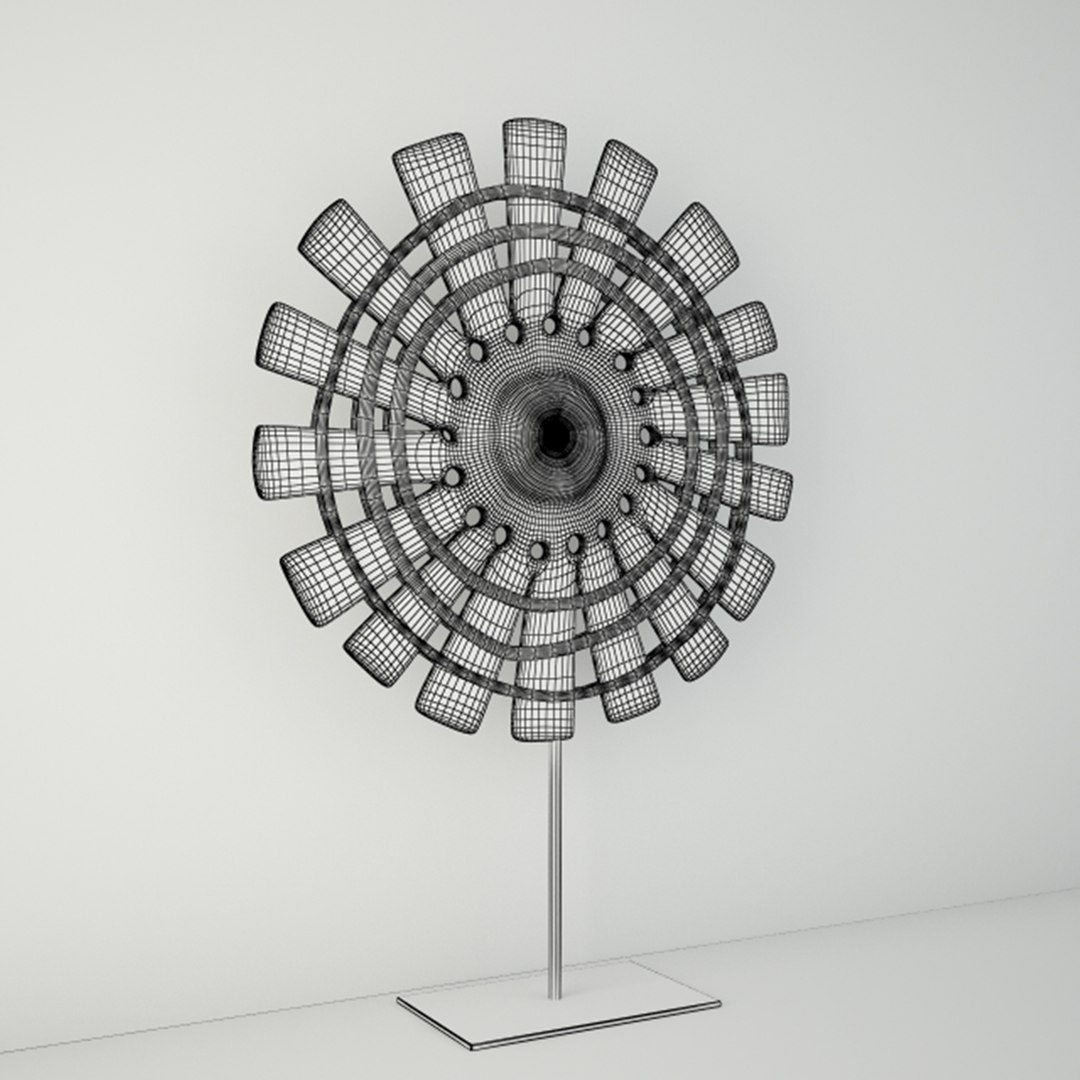 3D Model Wood Loom Wheel - TurboSquid 1217784