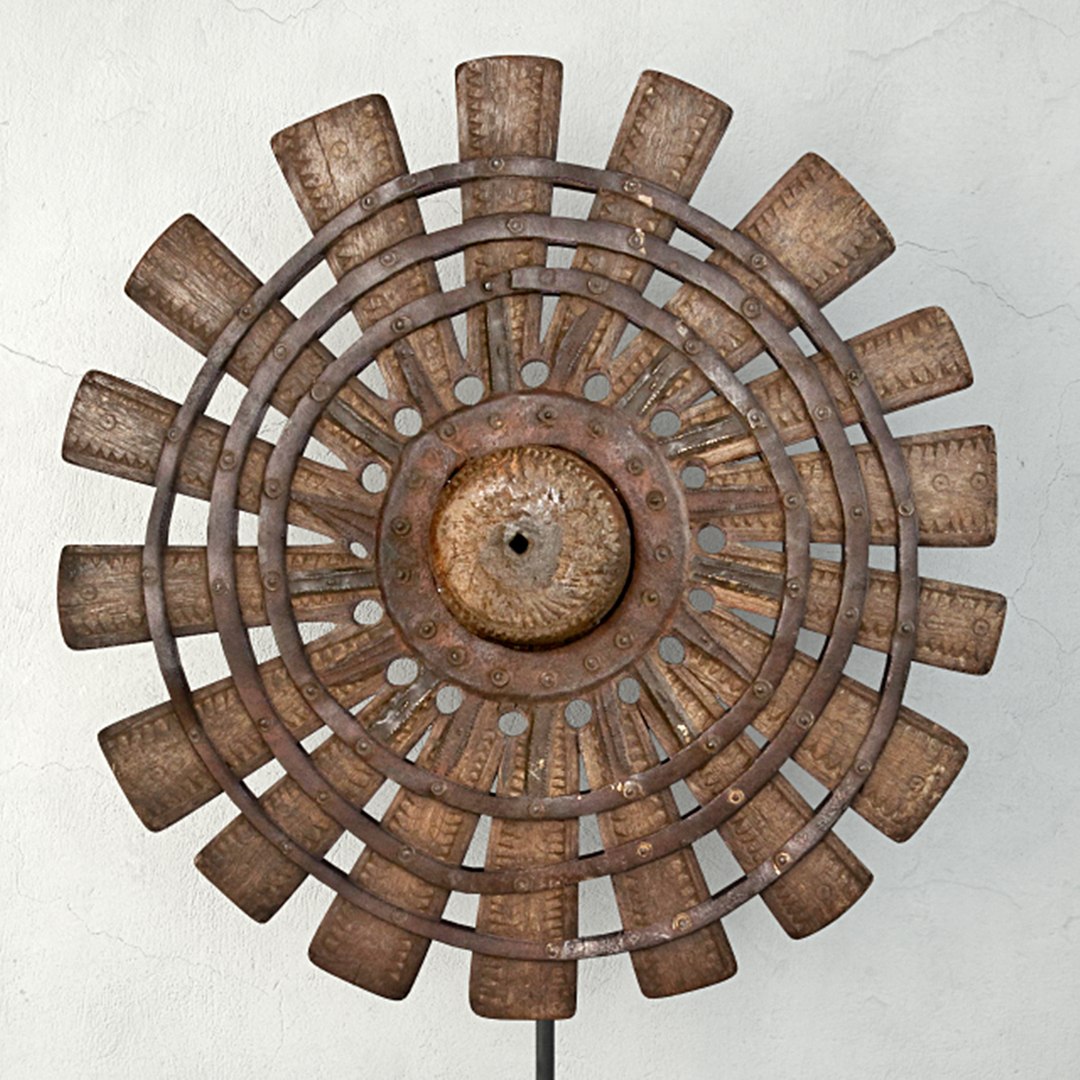 3D Model Wood Loom Wheel - TurboSquid 1217784