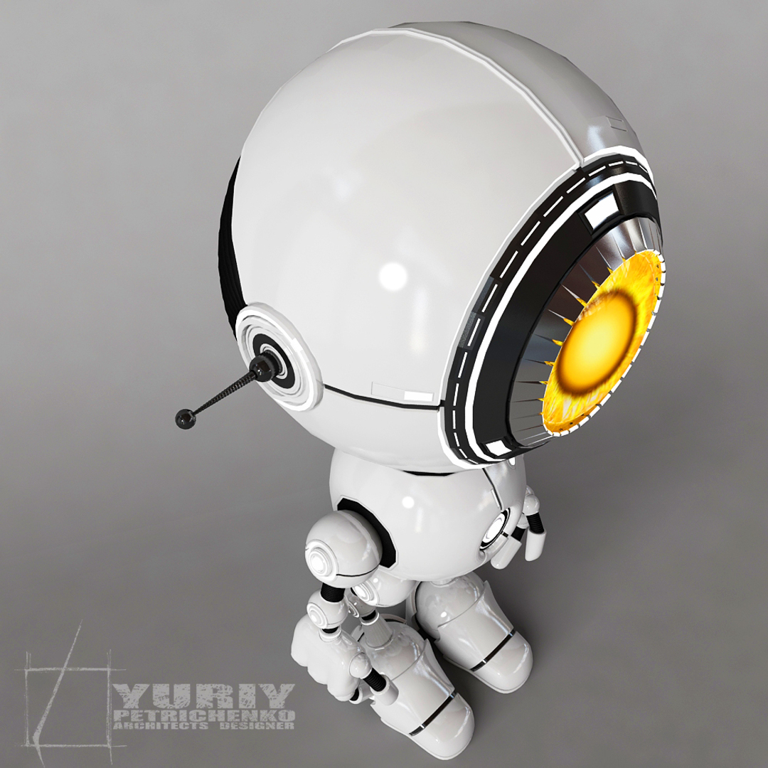 3ds max robot android