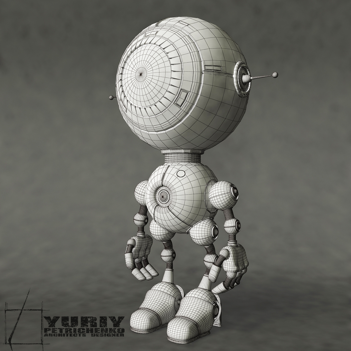 3ds max robot android