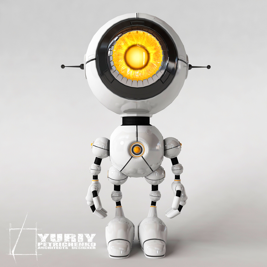 3ds max robot android