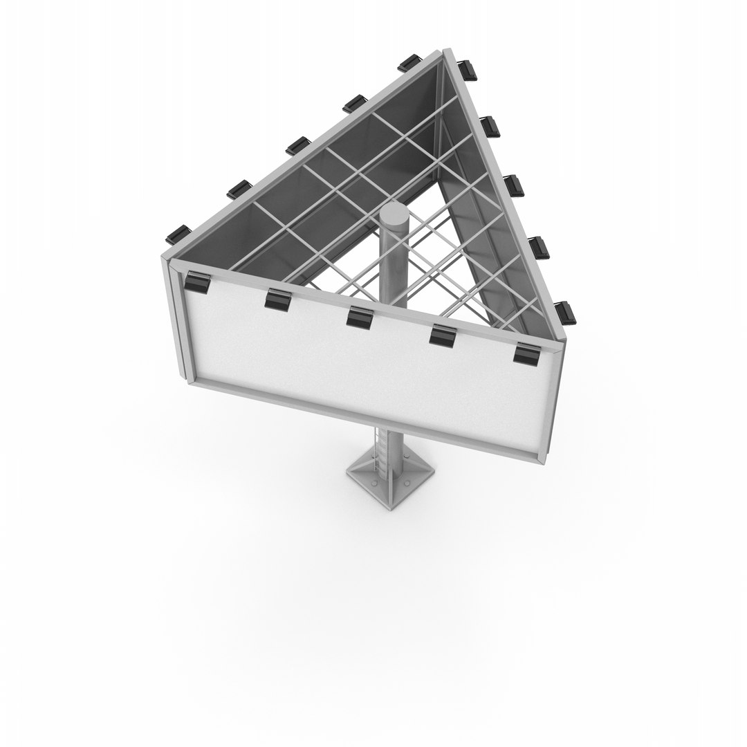 Road Billboard 3D Model - TurboSquid 2319914