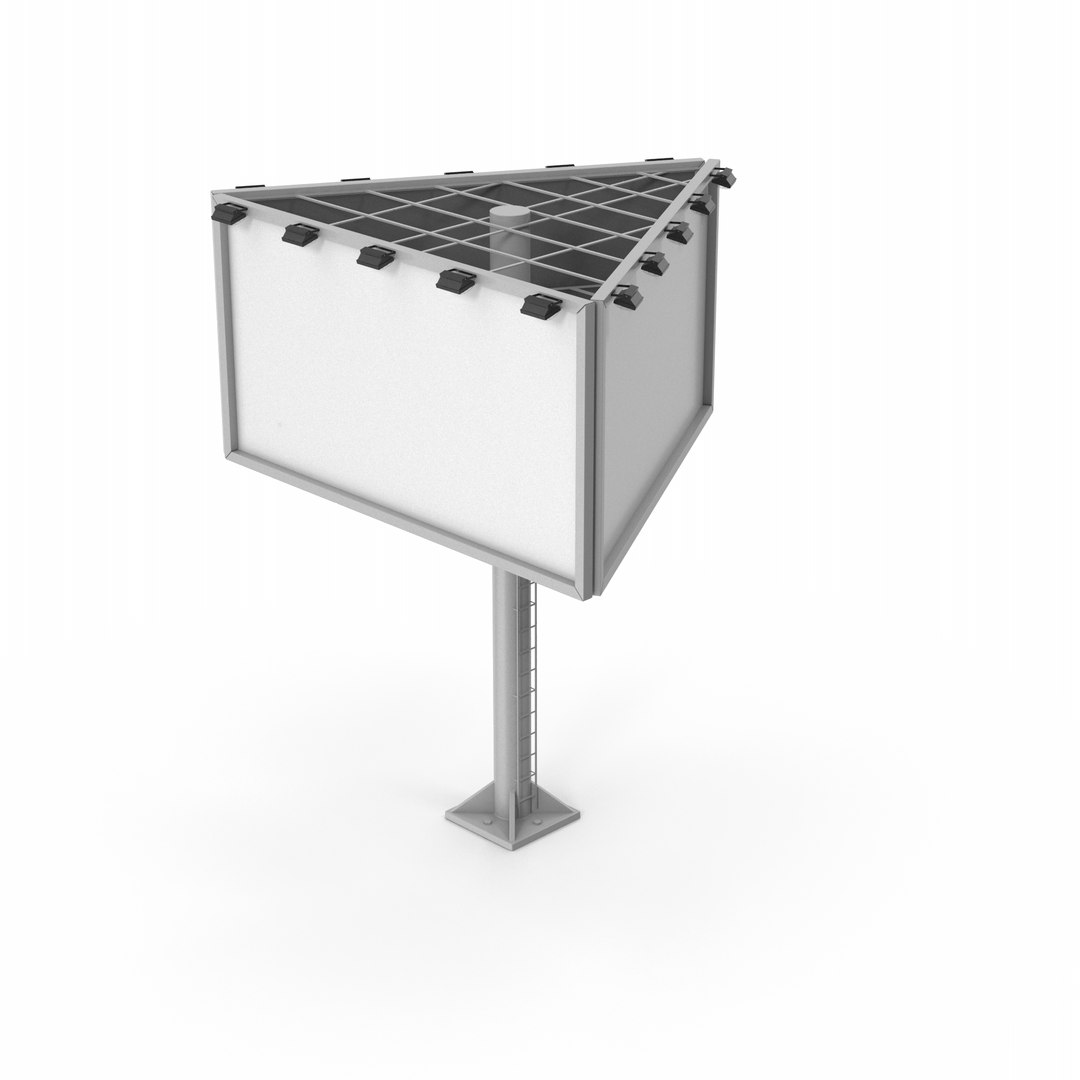 Road Billboard 3D Model - TurboSquid 2319914