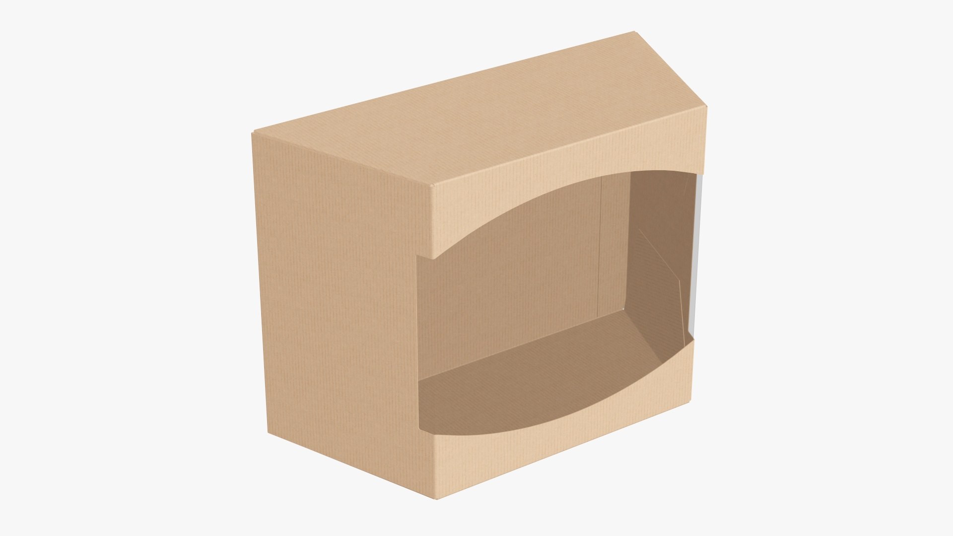 3D Cardboard Retail Box - TurboSquid 1590249