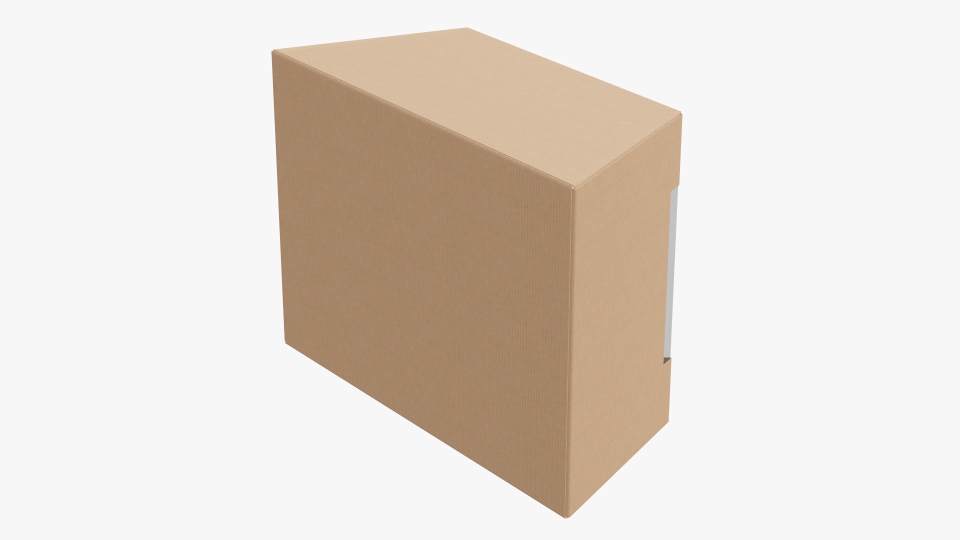 3D Cardboard Retail Box - TurboSquid 1590249