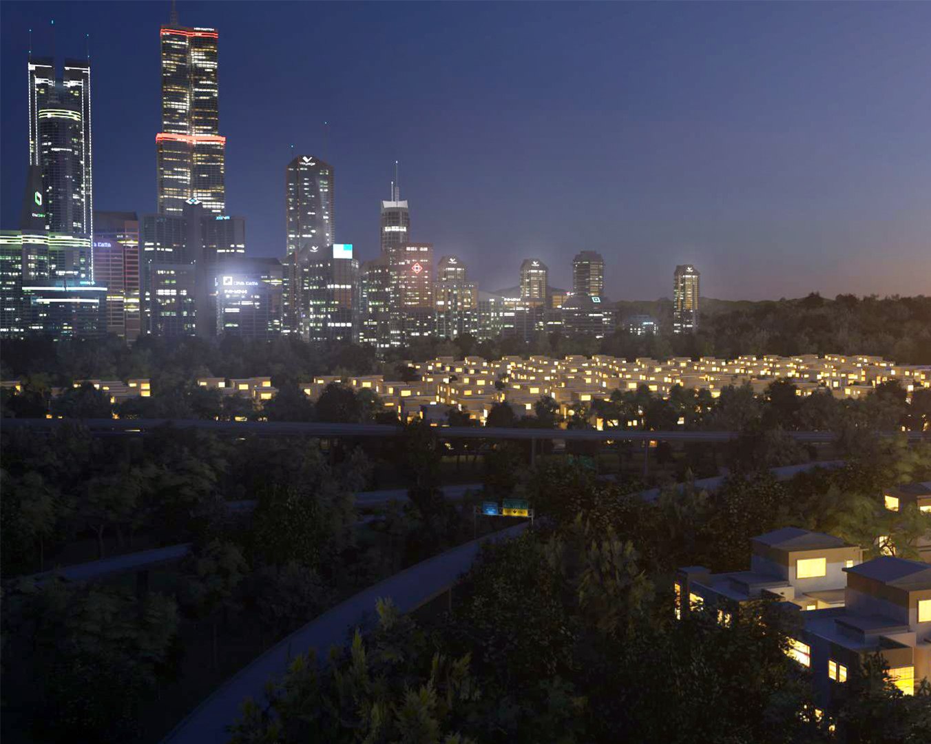 modelo 3d Freeway11 Suburbs - TurboSquid 1902945