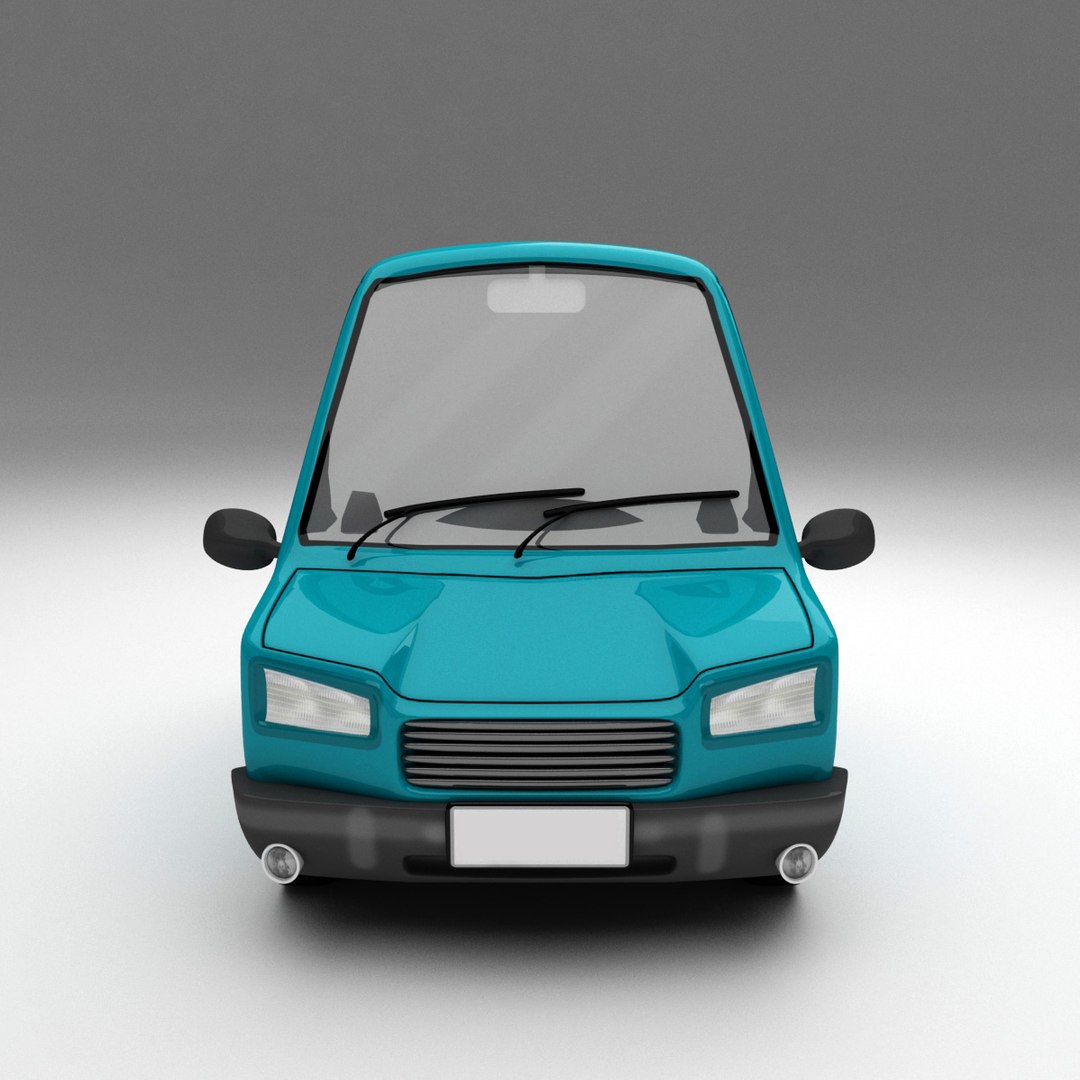 Cartoon Car Model - TurboSquid 1540257