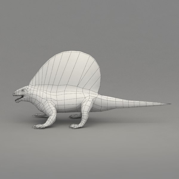 3d model of 13 dinosaur rigged pack