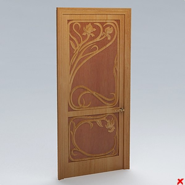 3d model of door