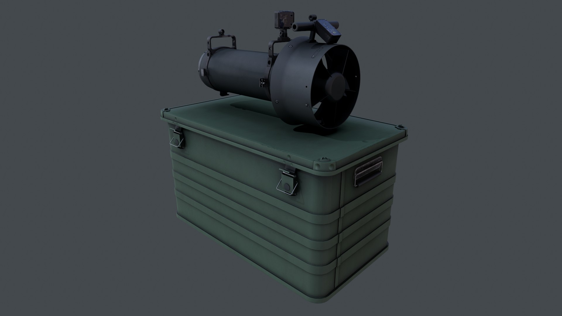Military Diver Propulsion Vehicle Model - TurboSquid 2357233