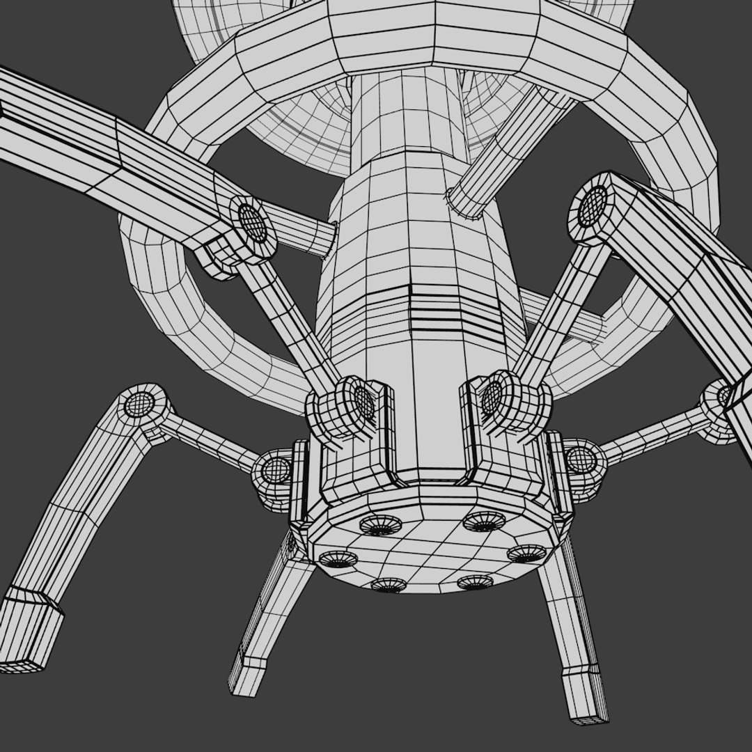 Sci-fi Spider Chair Model - TurboSquid 1321573