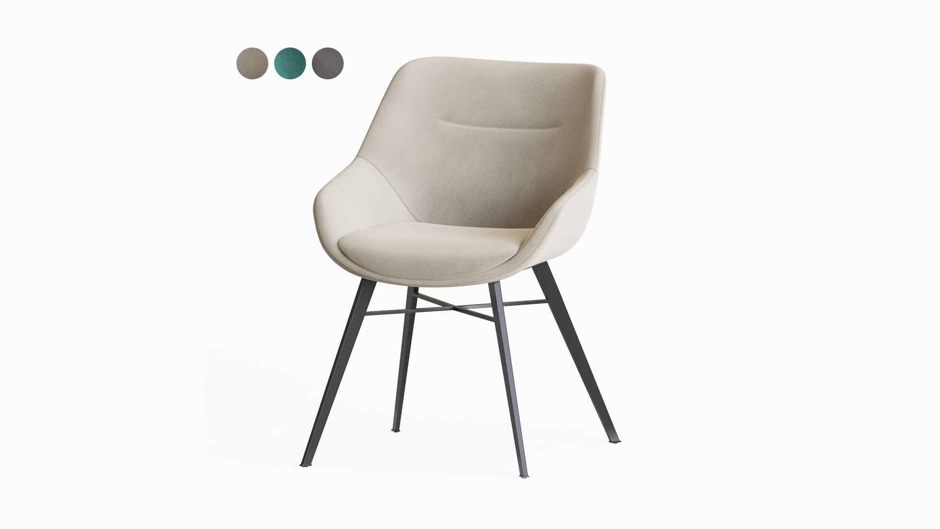Luca Dining Chair 3D Model - TurboSquid 1673473