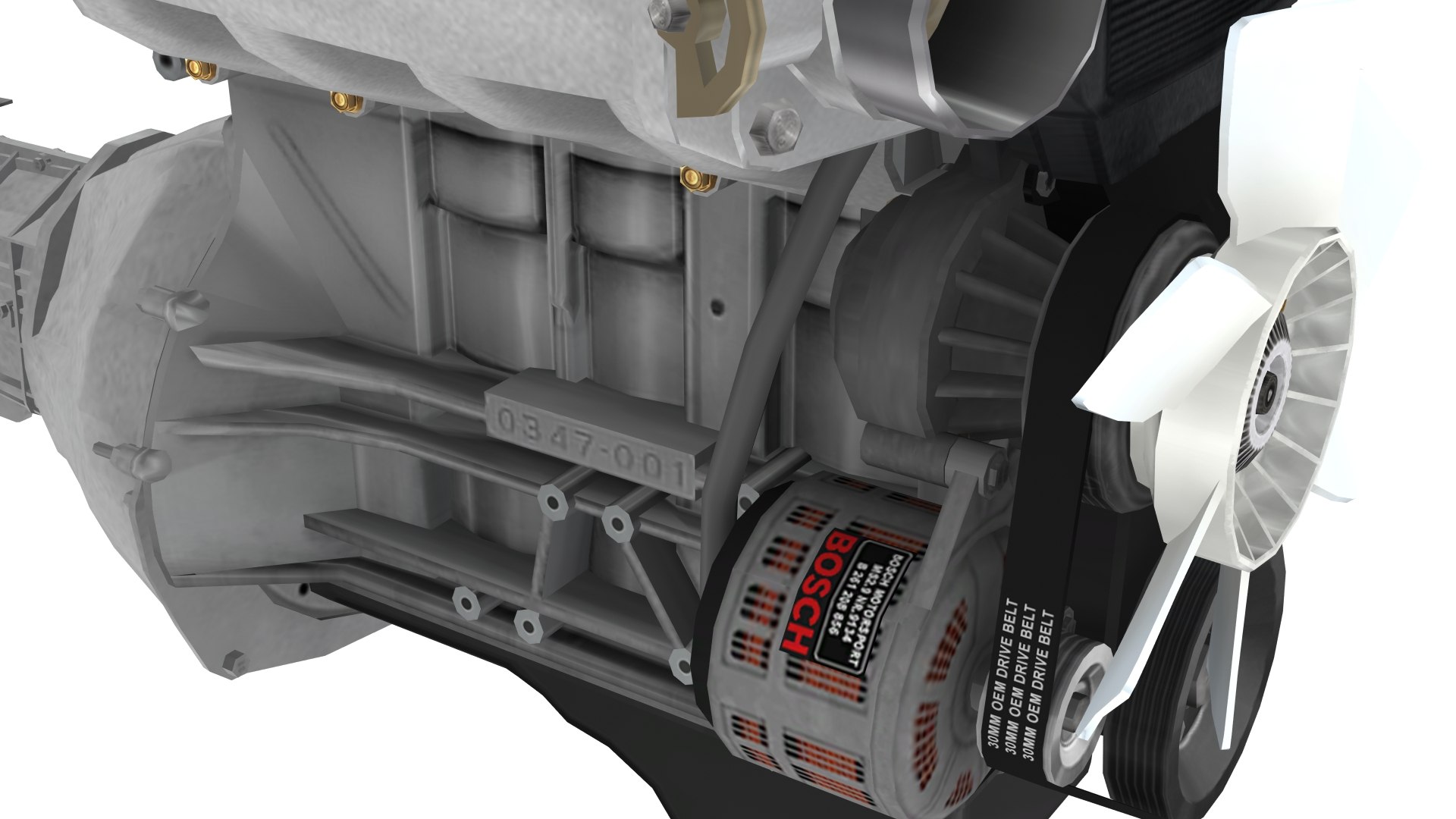 3D Parts Toyota 4a-ge Engine Model - TurboSquid 1361253