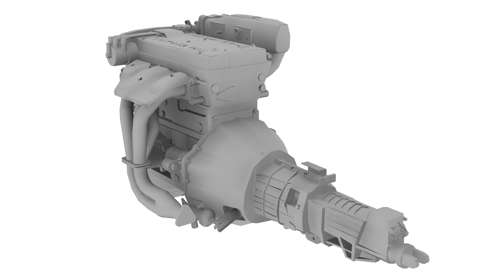 3D Parts Toyota 4a-ge Engine Model - TurboSquid 1361253