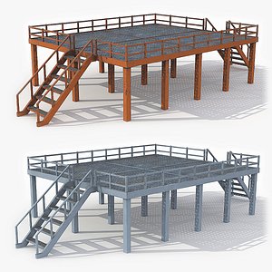 3D Platform Models - Browse & Download Formats - TurboSquid