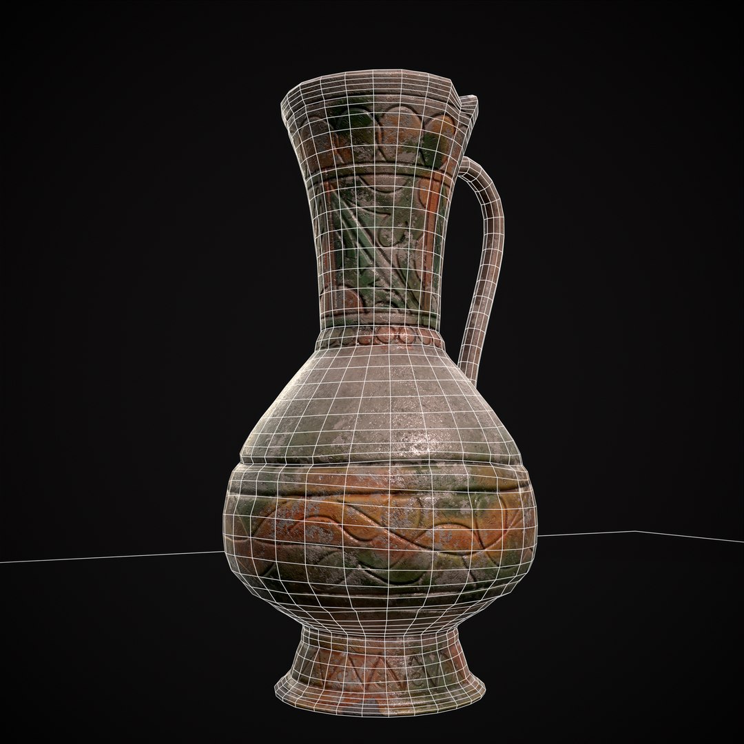 3D Byzantine Jar - TurboSquid 2089173