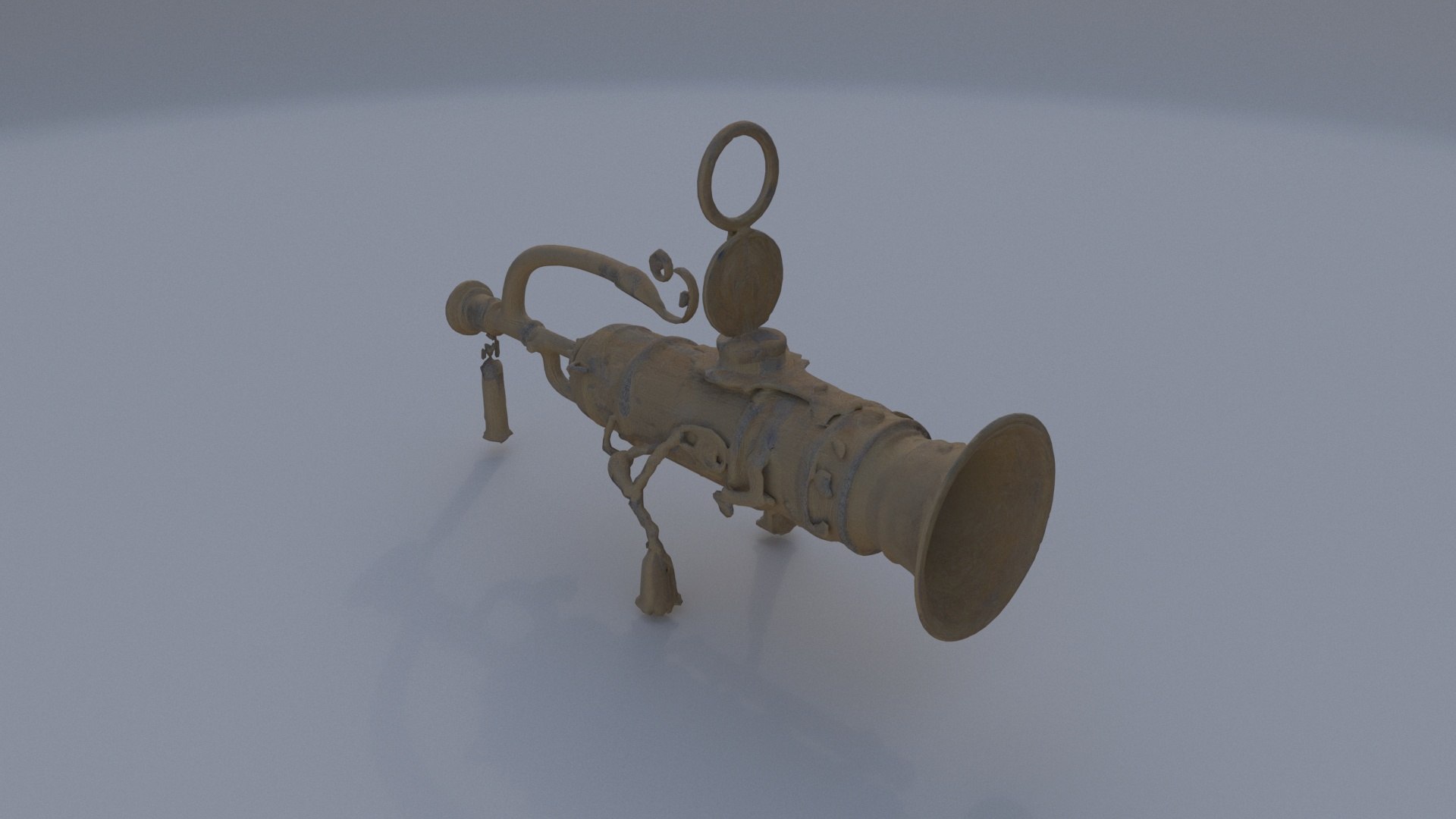 Royal Procession Trumpet Model - TurboSquid 2327311