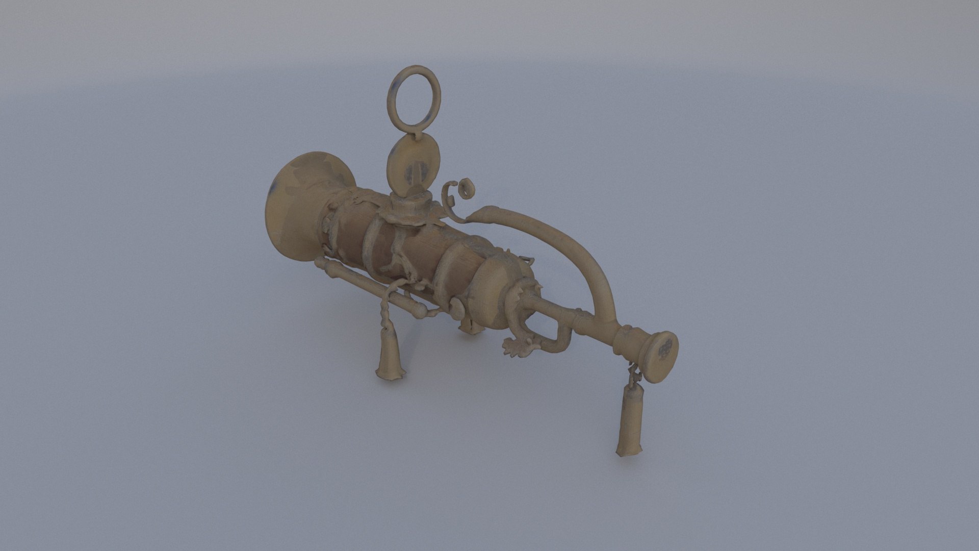 Royal Procession Trumpet Model - TurboSquid 2327311