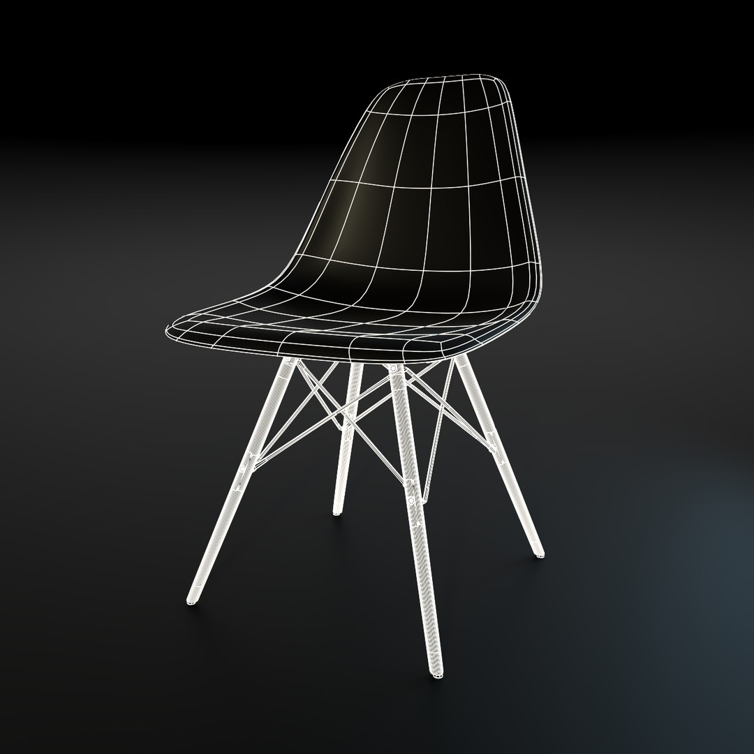 3d Eames Chair Dsw