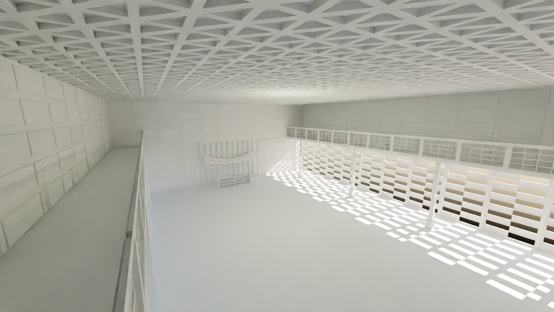 Dojo Fighting Hall 3D Model - TurboSquid 2157975