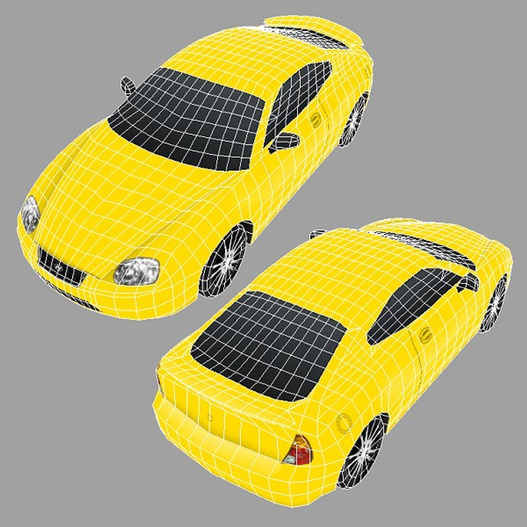 hyundai coupe car 3d model